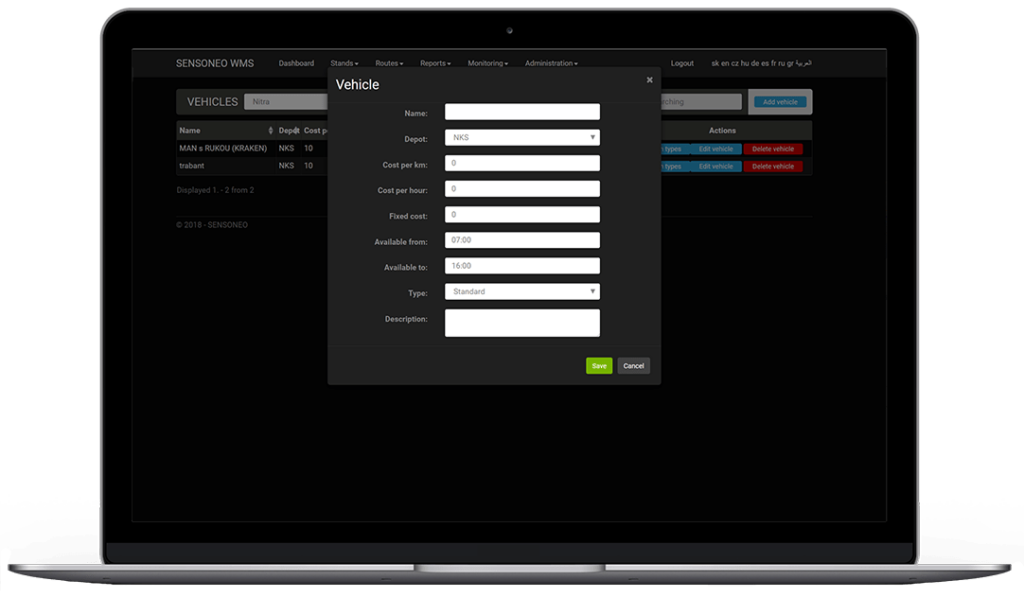 Smart Bins - Waste Level Monitoring - Simply Unified