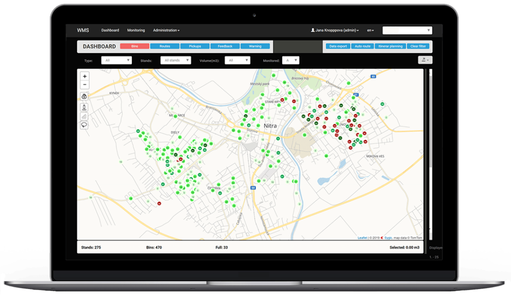 Smart Bins - Waste Level Monitoring - New - Simply Unified